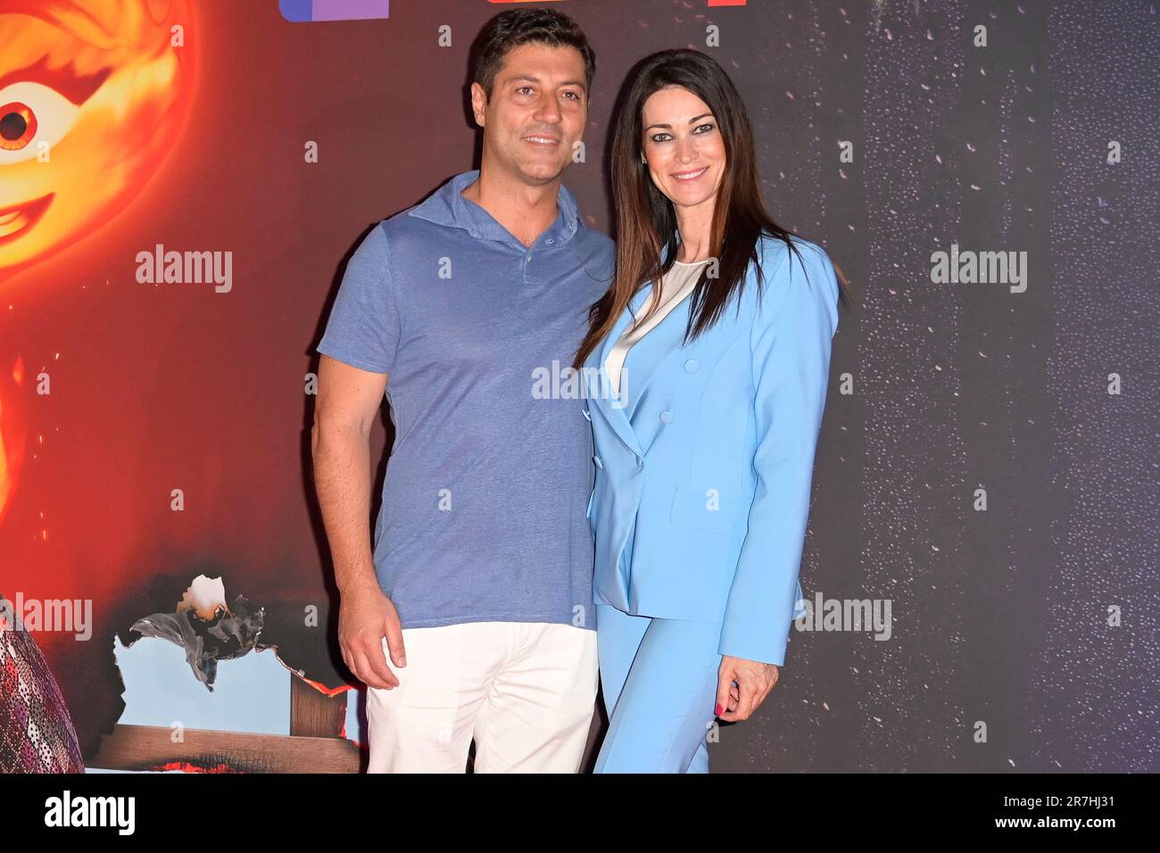 Rome, Italy. 15th June, 2023. Giovanni Di Gianfrancesco (l) and Manuela ...