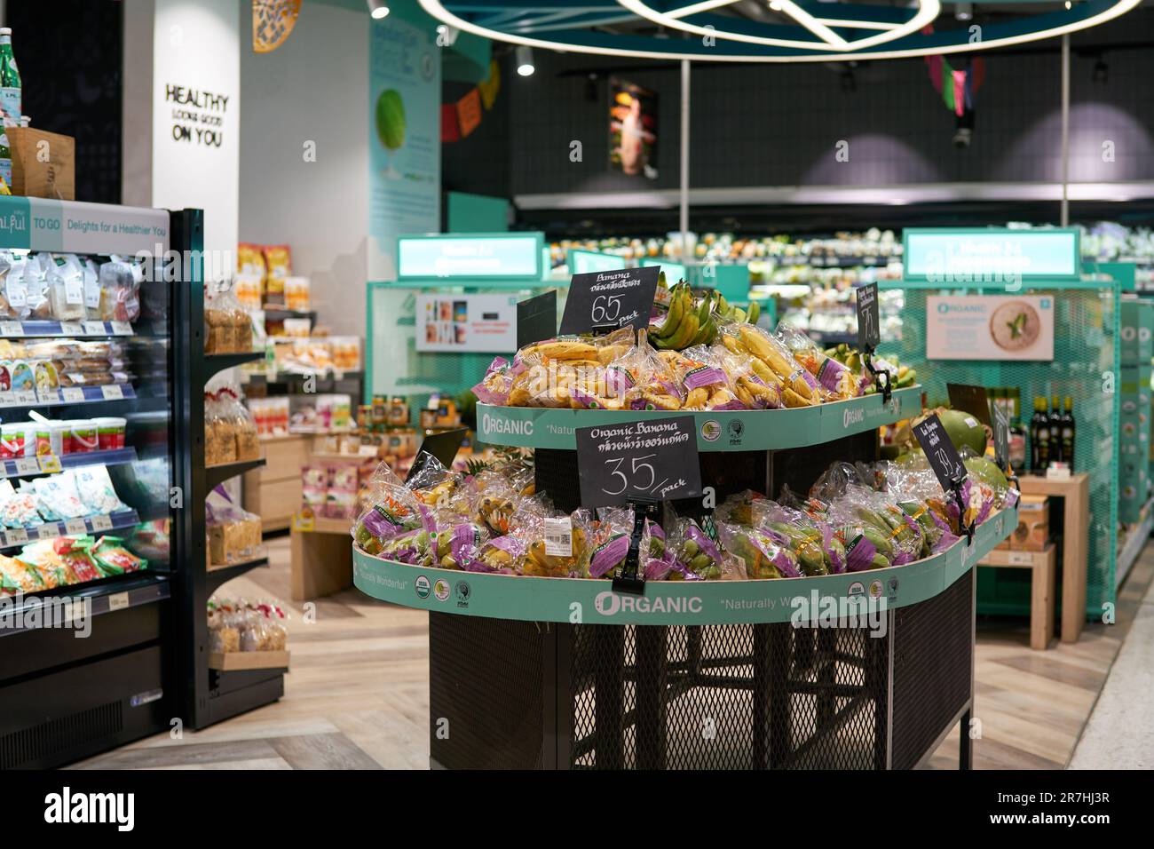 BANGKOK, THAILAND - CIRCA APRIL, 2023: various tropical fruits on ...