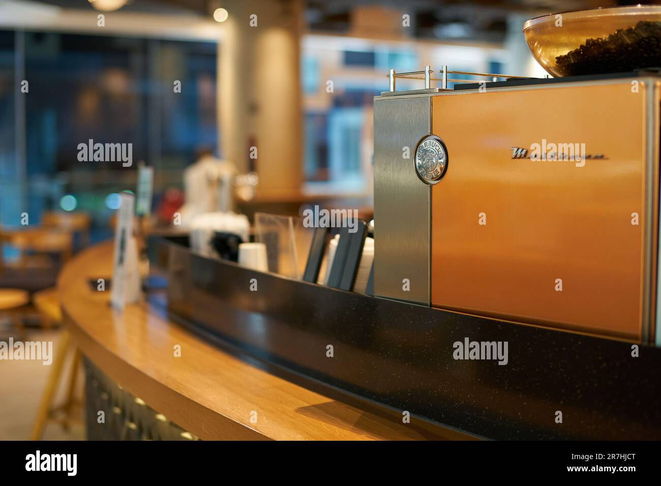 Starbucks Counter Close Up