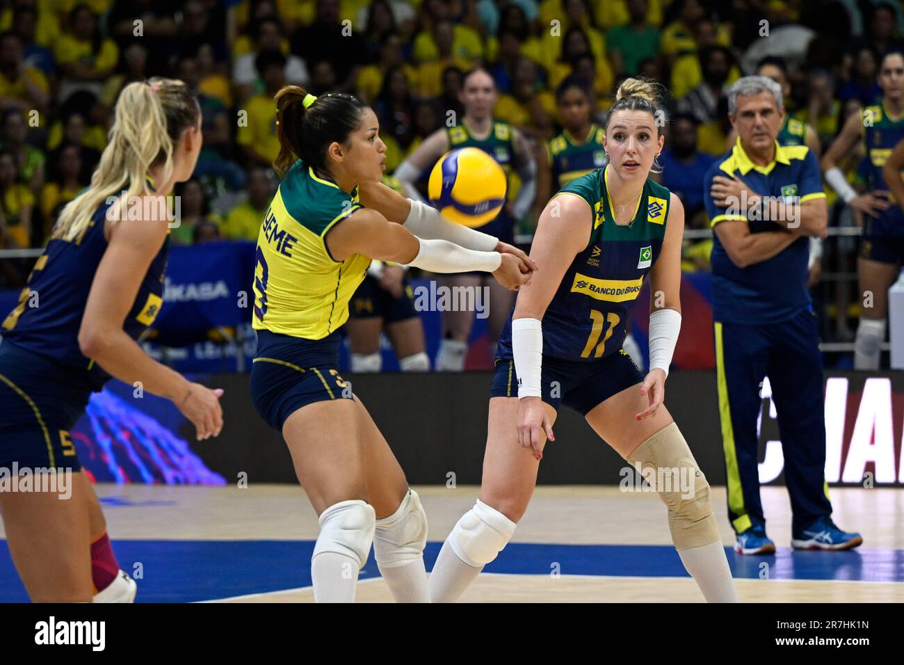 DF - BRASILIA - 06/15/2023 - LEAGUE OF THE WOMEN'S VOLLEYBALL NATIONS ...