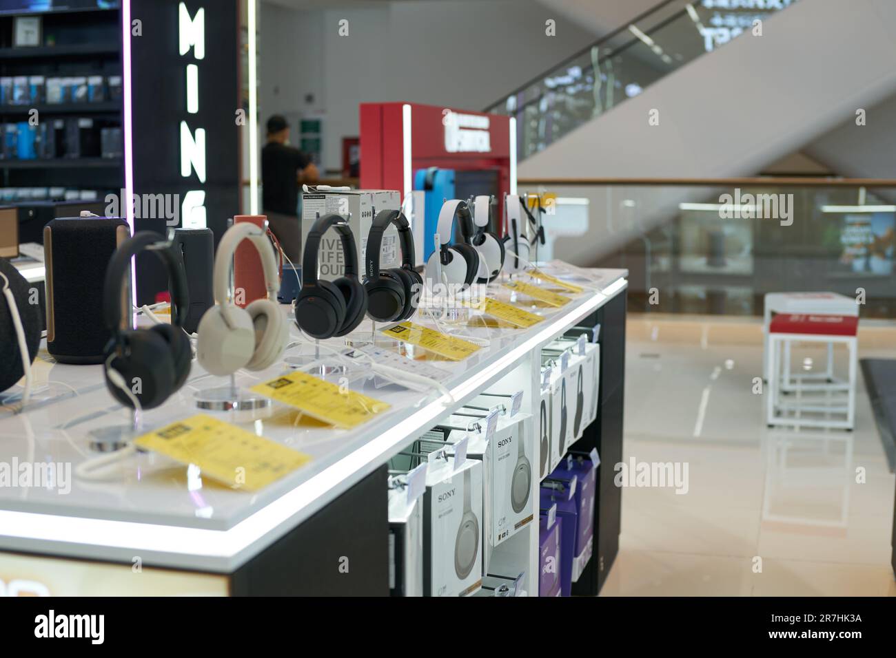PATTAYA, THAILAND - CIRCA APRIL, 2023: goods on display at Power Buy ...
