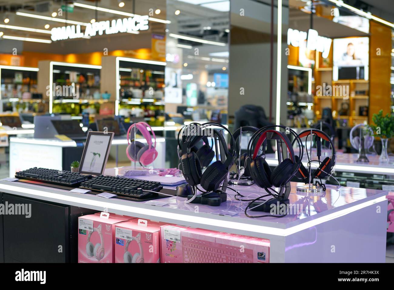 PATTAYA, THAILAND - CIRCA APRIL, 2023: goods on display at Power Buy ...
