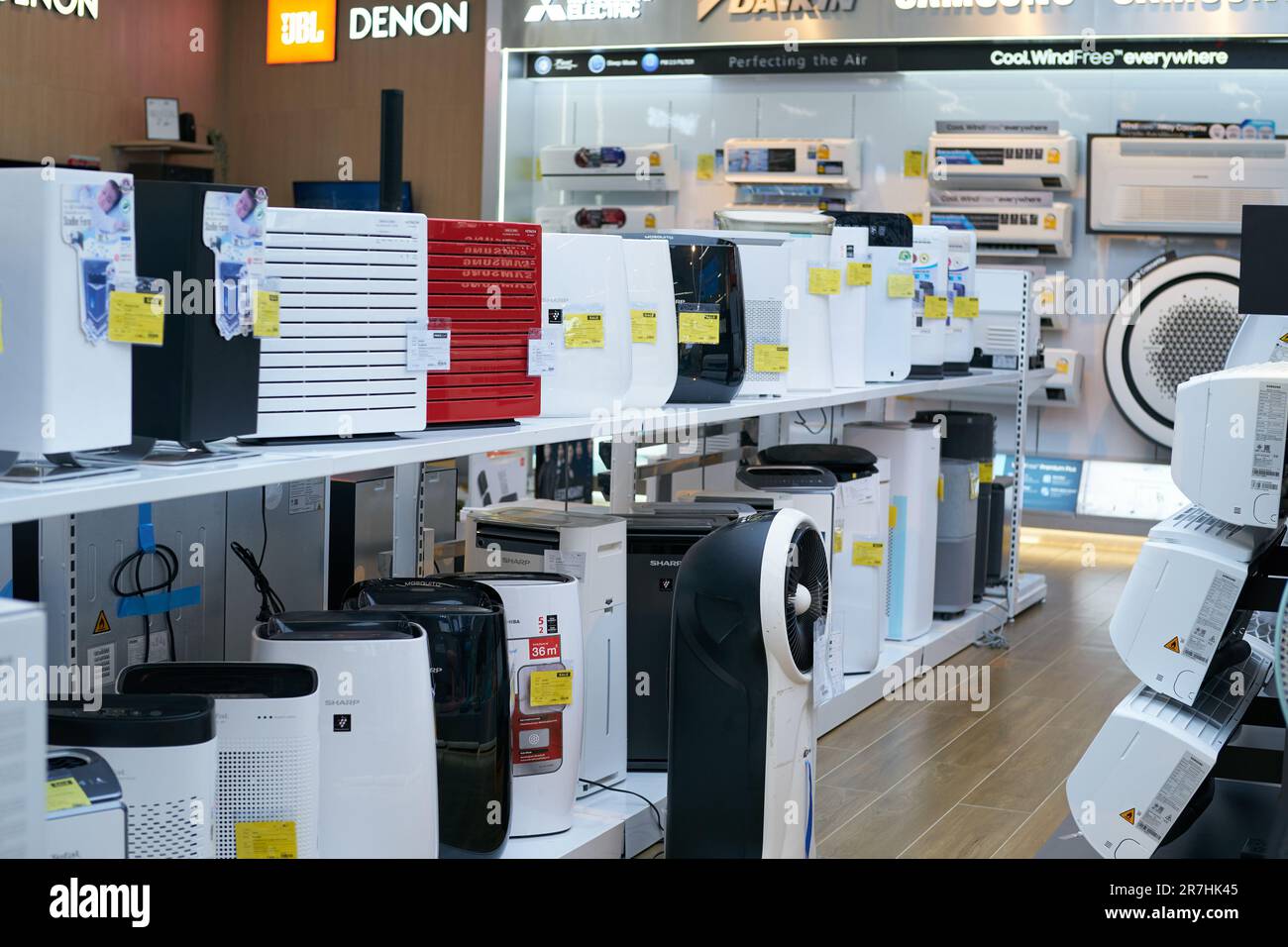 PATTAYA, THAILAND - CIRCA APRIL, 2023: goods on display at Power Buy ...