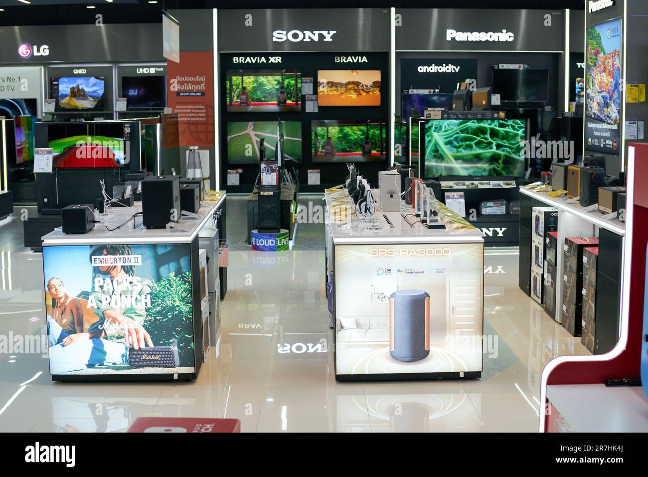 PATTAYA, THAILAND - CIRCA APRIL, 2023: goods on display at Power Buy ...