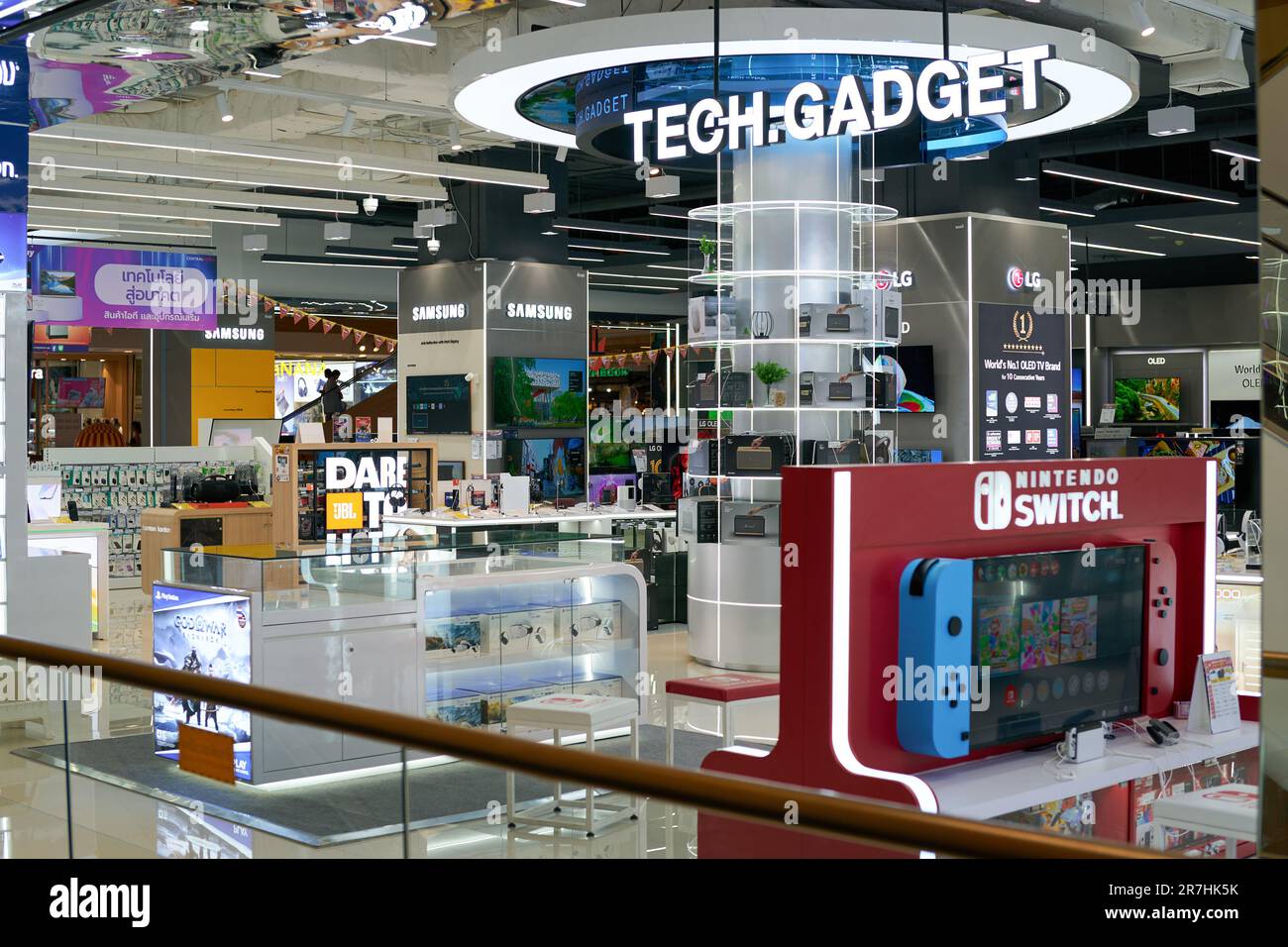 PATTAYA, THAILAND - CIRCA APRIL, 2023: goods on display at Power Buy ...