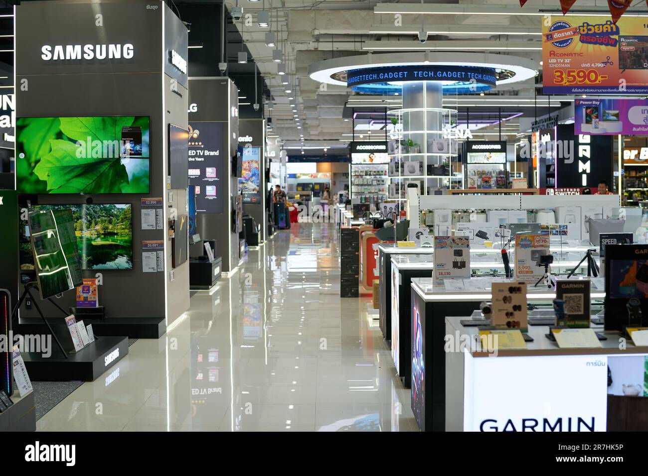 PATTAYA, THAILAND - CIRCA APRIL, 2023: goods on display at Power Buy ...