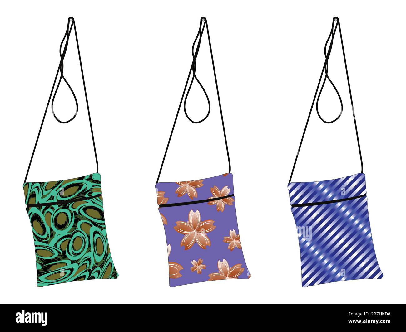 Hand Bags Against White Background Abstract Vector Art Illustration Stock Vector Image And Art