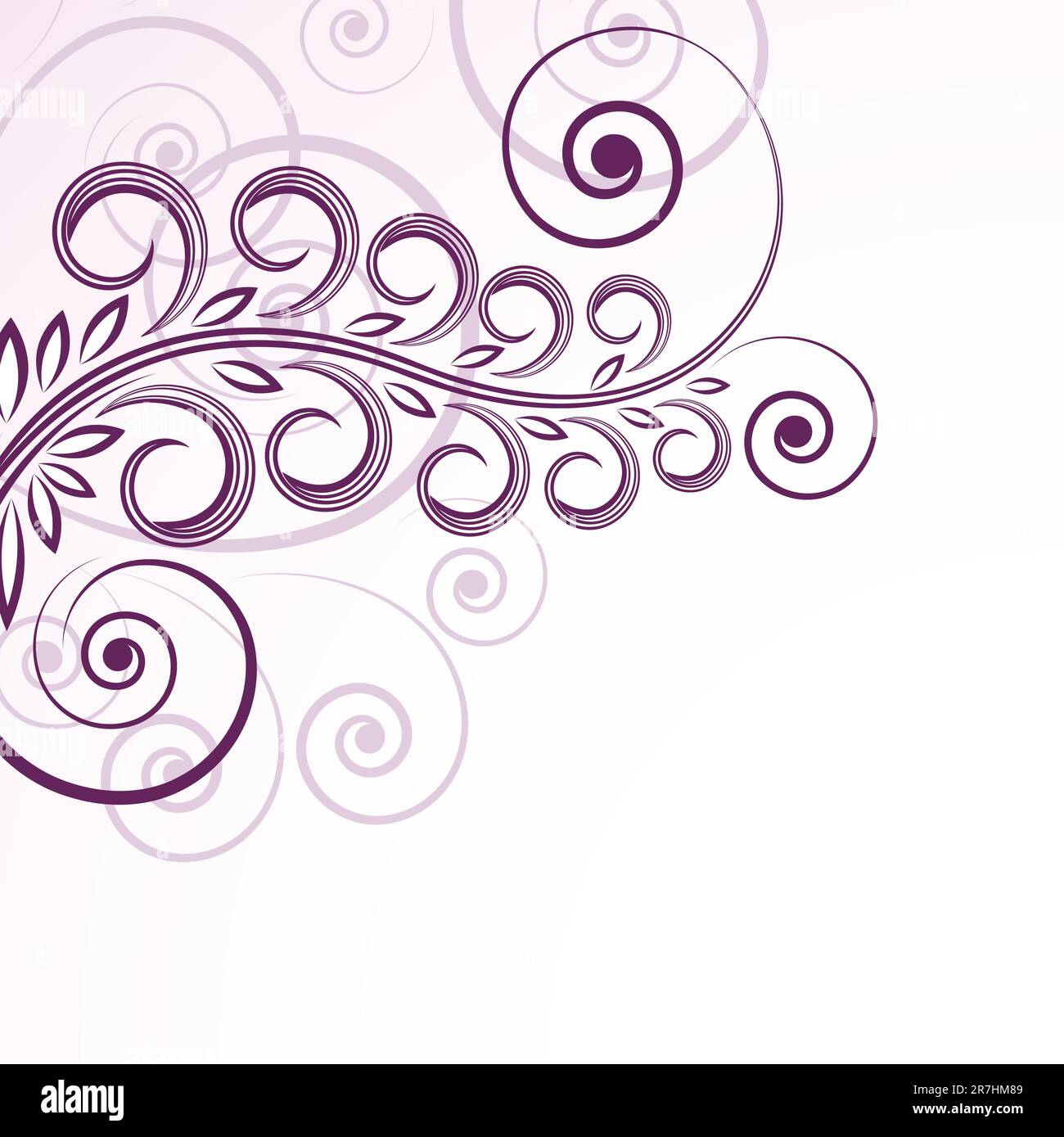 Floral curls hi-res stock photography and images - Alamy