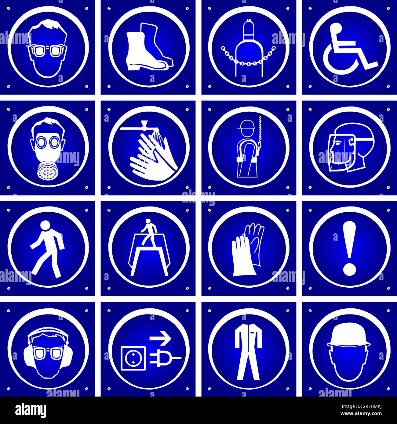 Helmet signs Stock Vector Images - Alamy