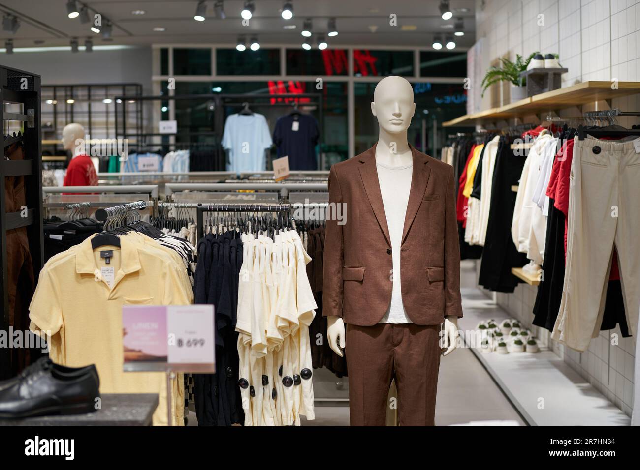 PATTAYA, THAILAND - CIRCA APRIL, 2023: dressed mannequin as seen at H ...