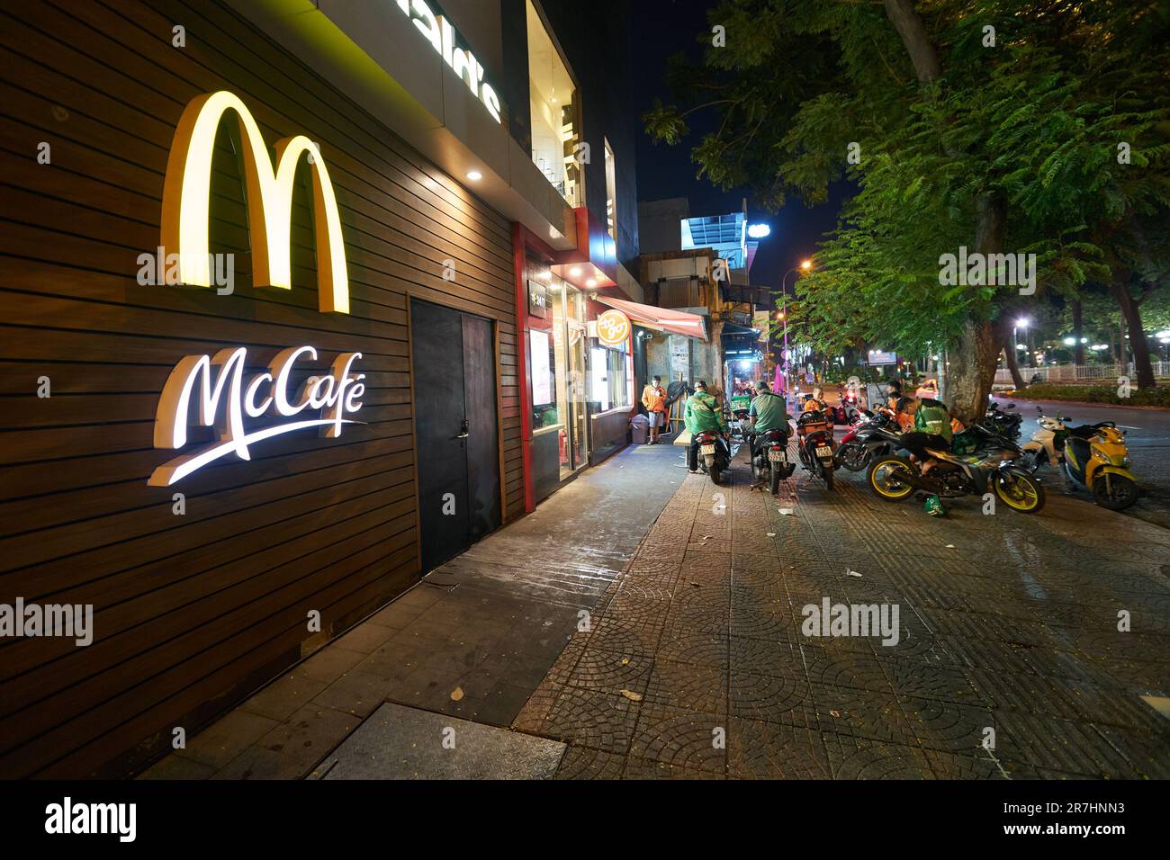 HO CHI MINH CITY, VIETNAM - CIRCA MARCH, 2023: the Golden Arches and ...