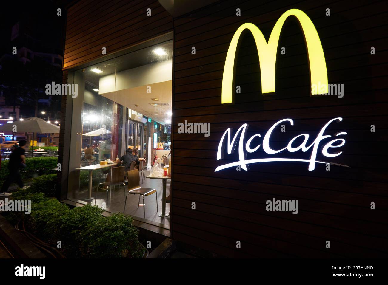 HO CHI MINH CITY, VIETNAM - CIRCA MARCH, 2023: the Golden Arches and ...