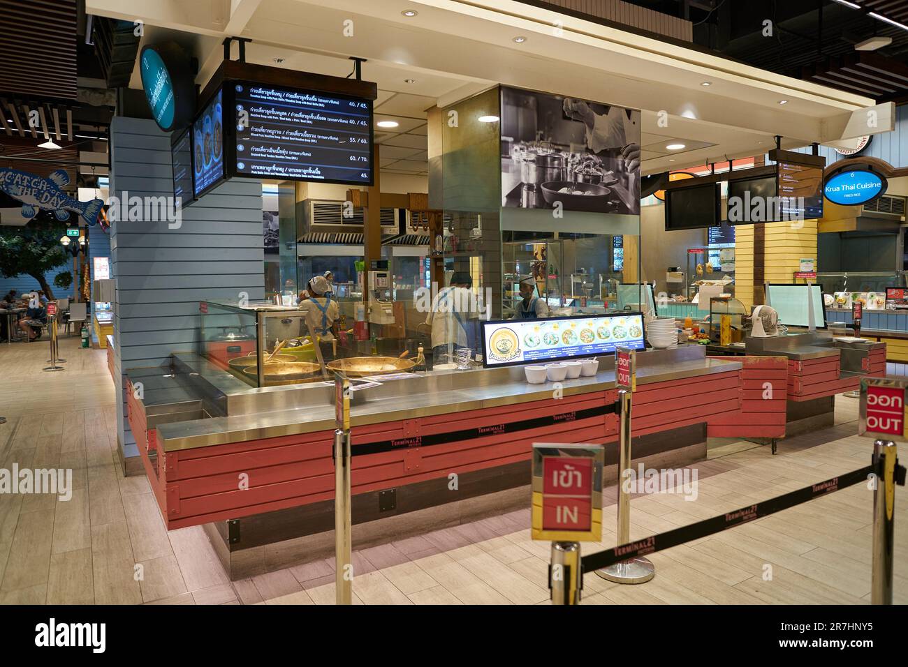 PATTAYA, THAILAND - CIRCA APRIL, 2023: food court in Terminal 21 Pattaya Stock Photo - Alamy