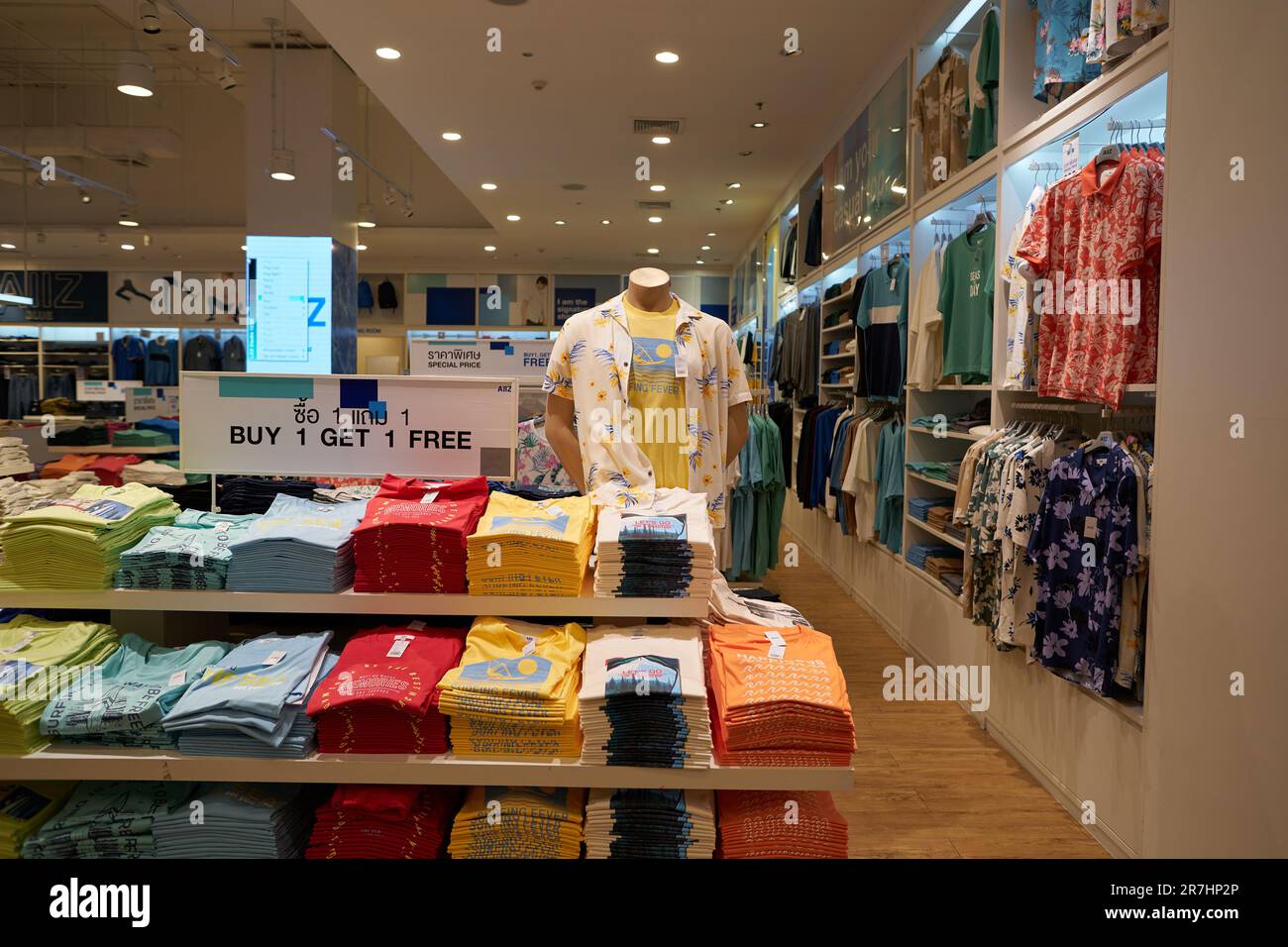 PATTAYA, THAILAND - CIRCA APRIL, 2023: interior shot AIIZ store in ...