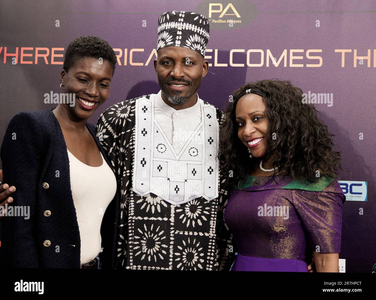 Cannes, 2023. 25th May, 2023.Models Palyn Kovadio, Outtara Monself and ...