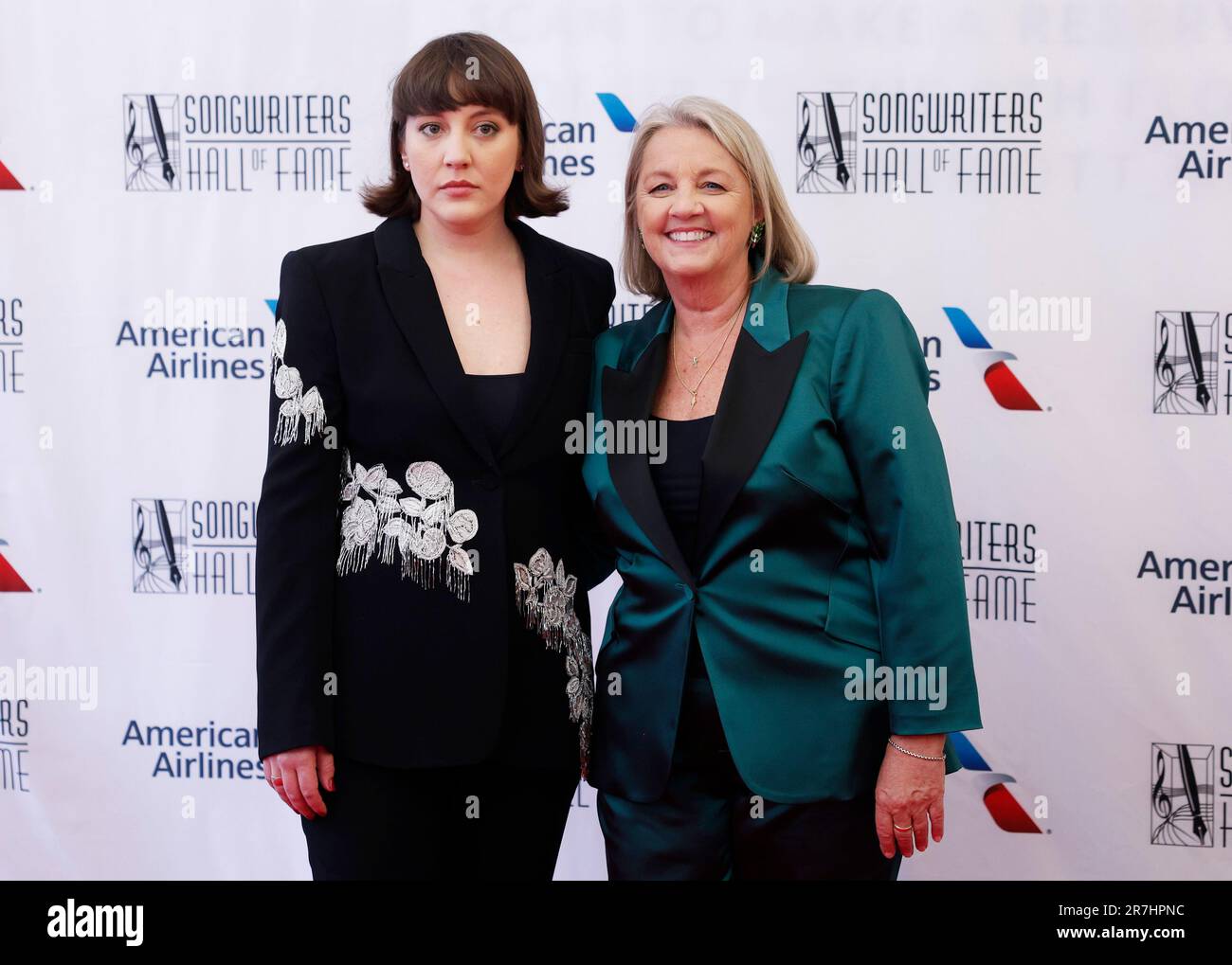 New York, United States. 15th June, 2023. Liz Rose and Caitlin Rose ...