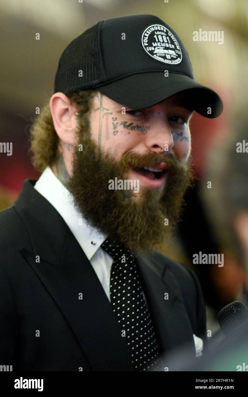 New York, USA. 14th June, 2023. Post Malone attending the 2023 ...