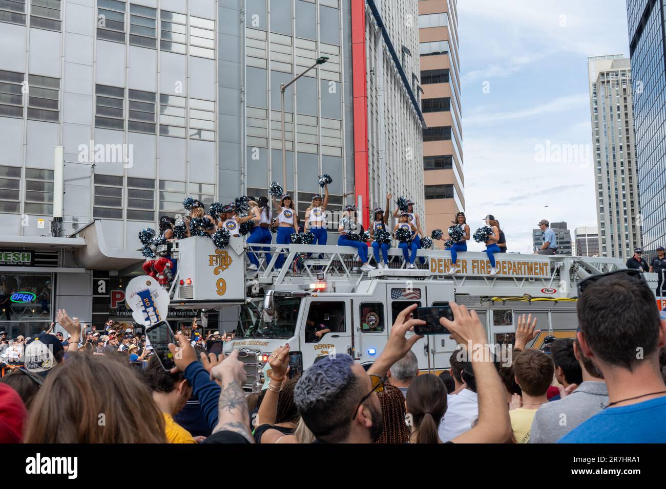 Denver nuggets 2023 finals hi-res stock photography and images - Alamy