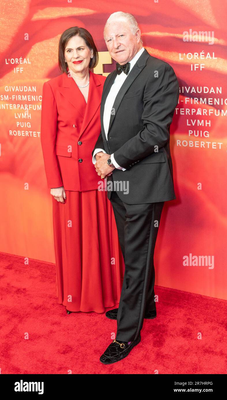 New York, USA. 16th June, 2023. Linda G. Levy and Alberto Morillas ...