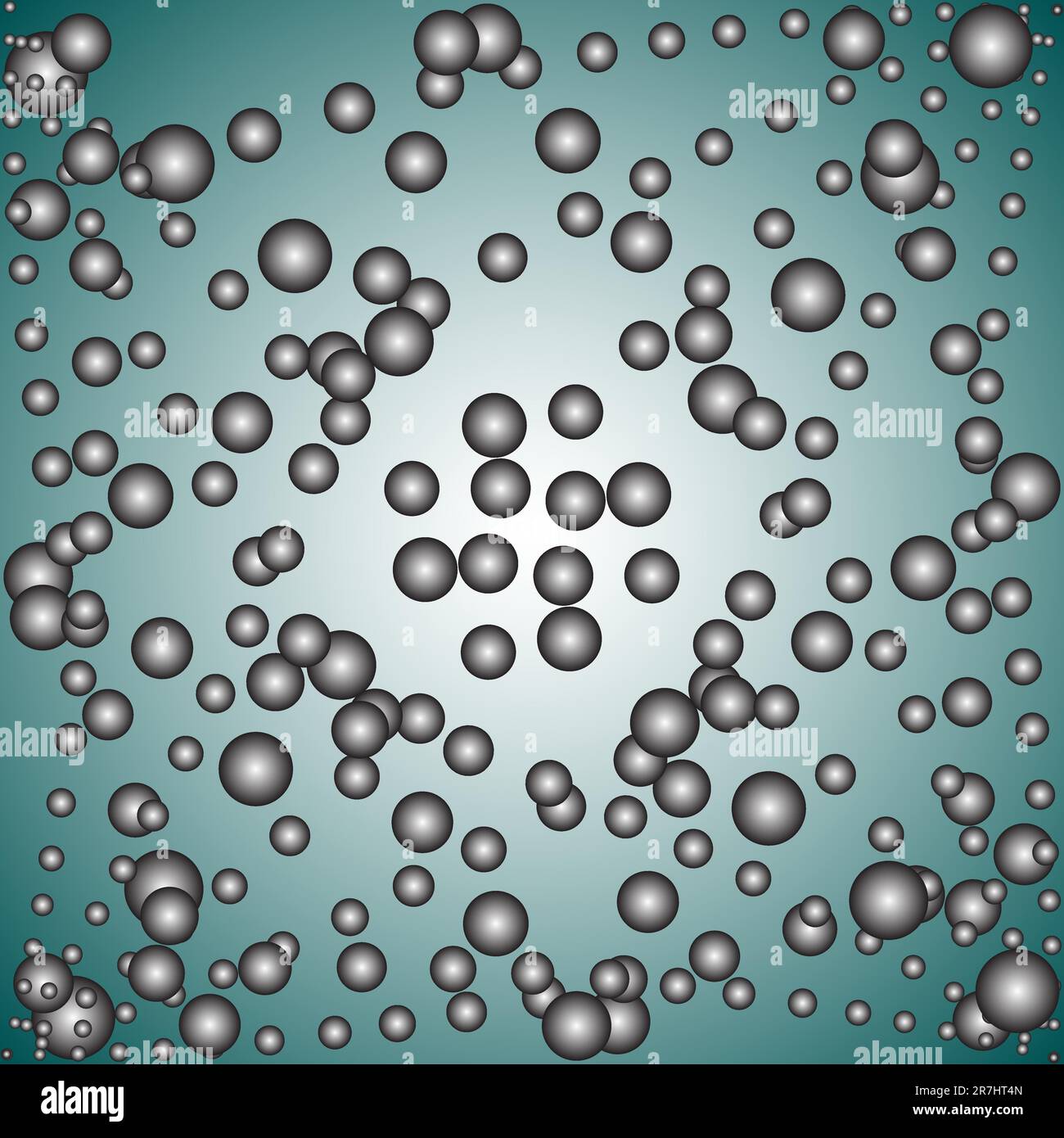gray spheres, vector art illustration Stock Vector Image & Art - Alamy