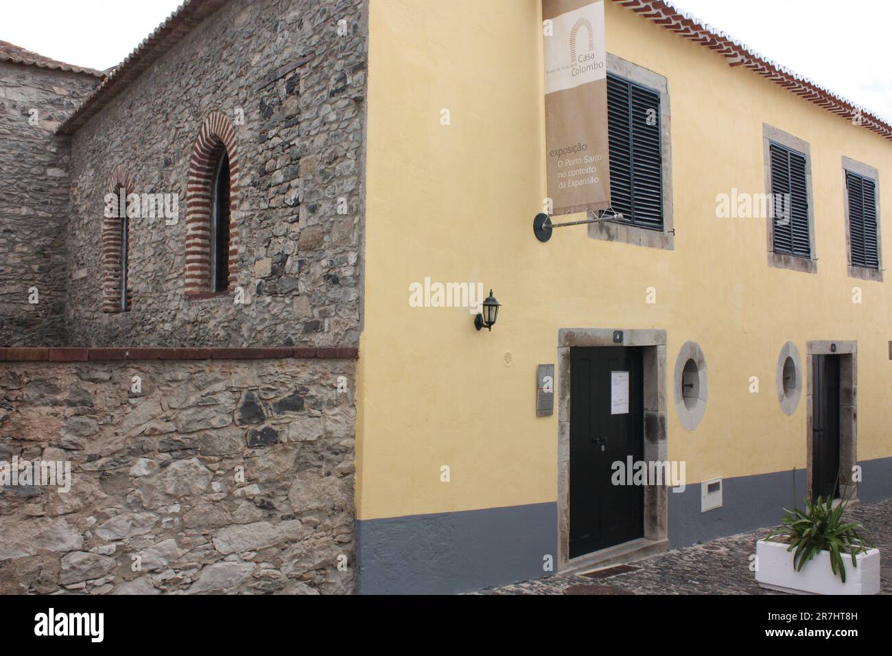 The Christopher Columbus house / museum in Vila Baleira, Porto Santo ...