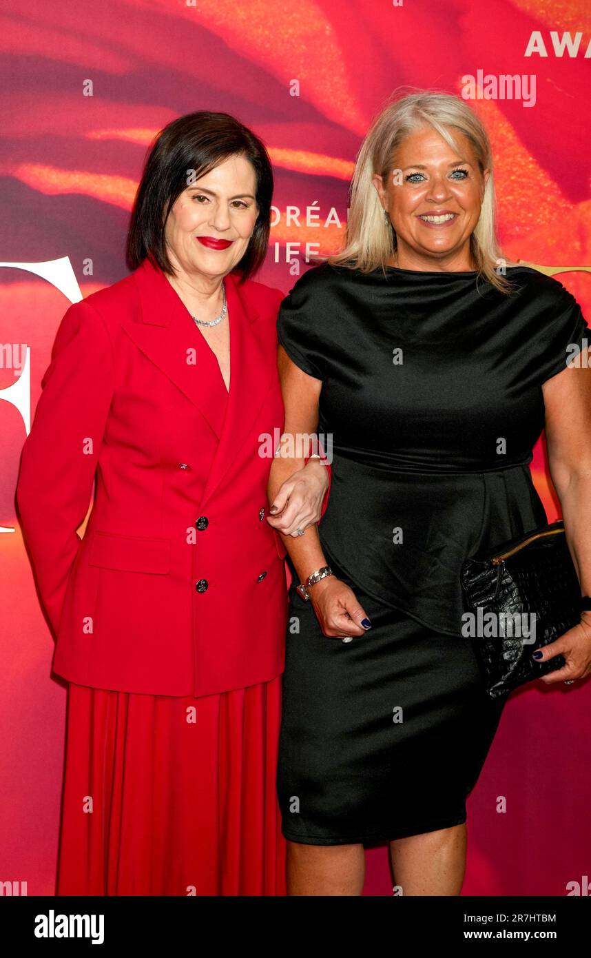 New York, New York, USA. 15th June, 2023. Linda G LEvy, Tricia Butler ...