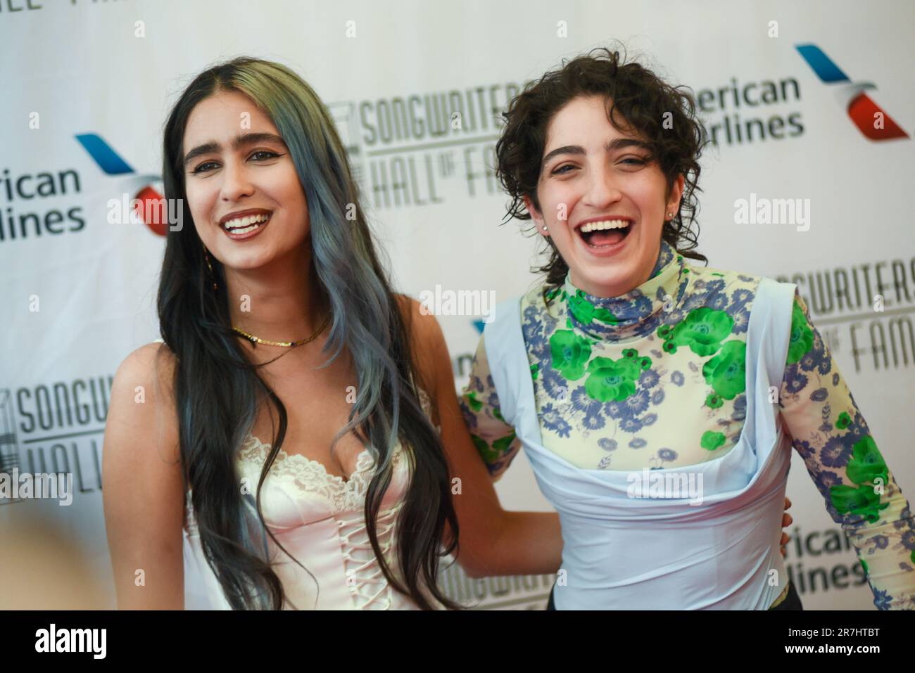 New York, USA. 14th June, 2023. Gemeny Hernandez and Emily Estefan ...