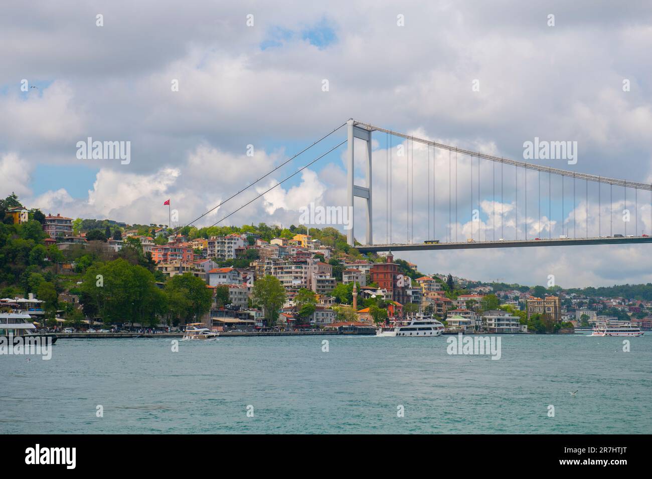 Fatih Sultan Mehmet Bridge aka Second Bosphorus Bridge is a bridge ...