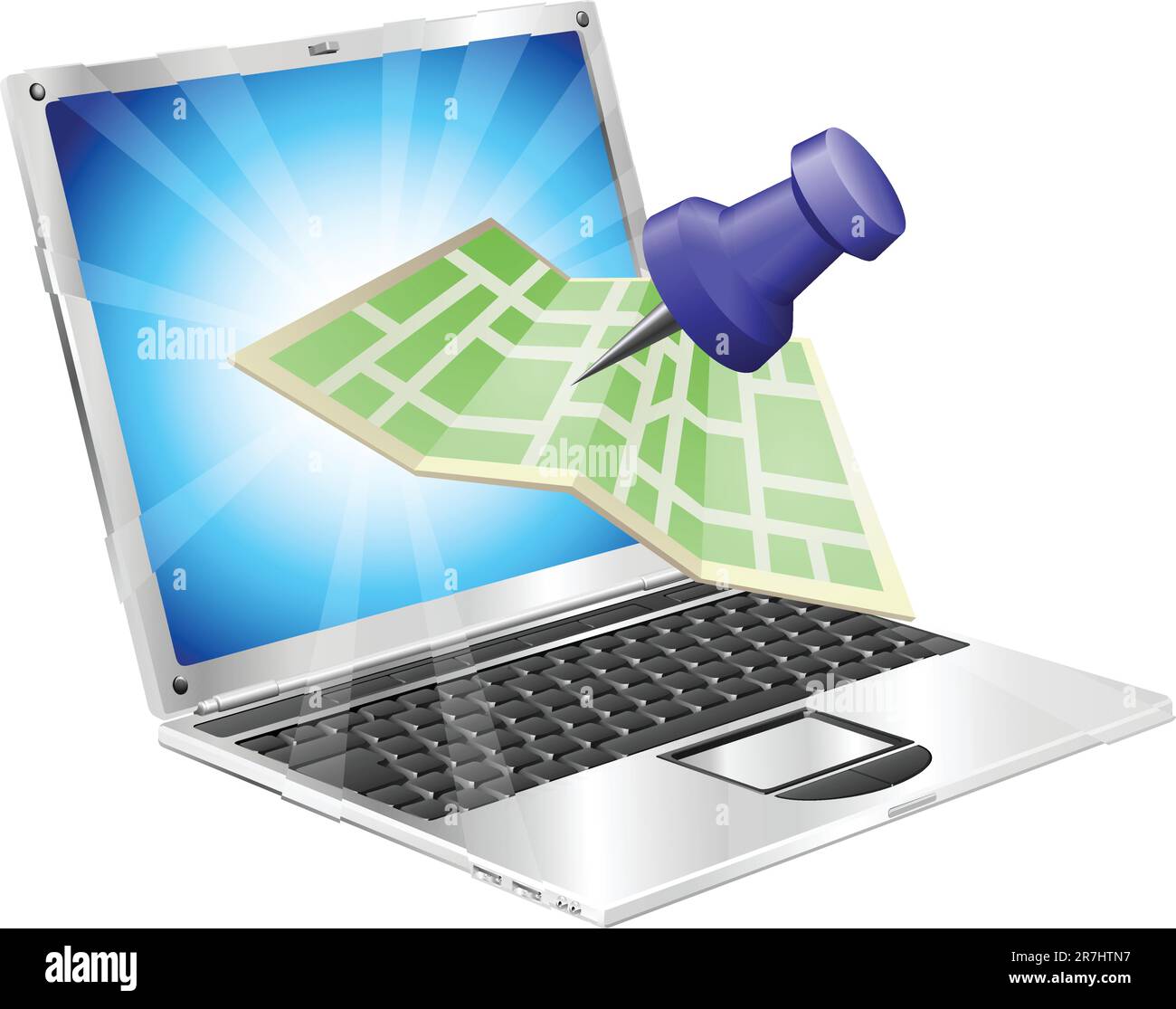 Map of the internet hi-res stock photography and images - Alamy