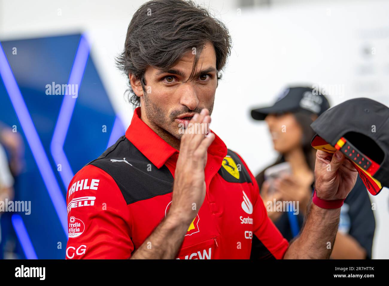 Montréal, Canada, June 14, Carlos Sainz, from Spain competes for ...