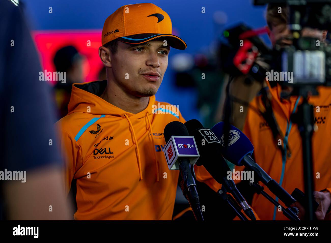 Montréal, Canada, June 14, Lando Norris, from the United Kingdom ...