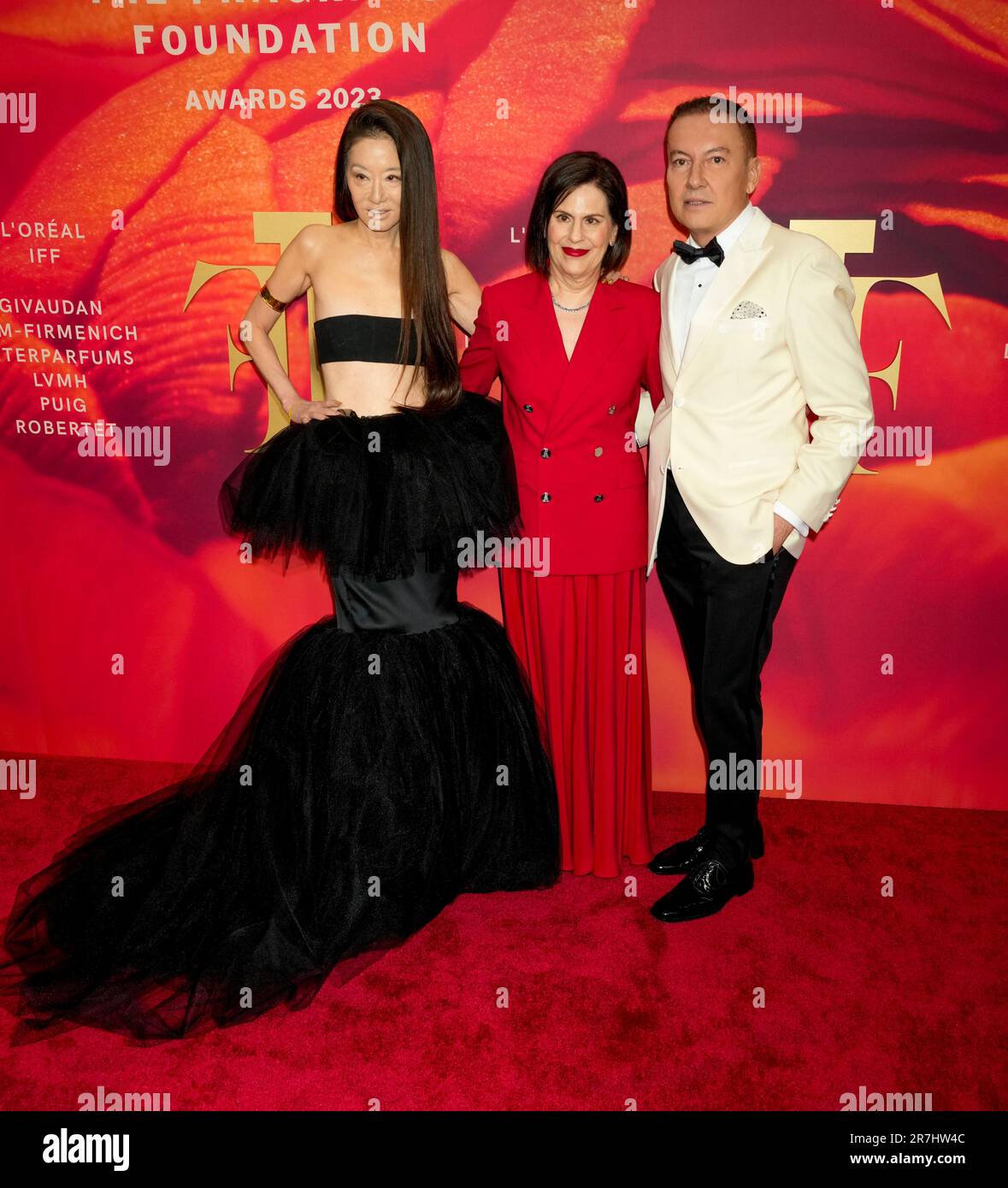 New York, New York, USA. 15th June, 2023. Vera Wang, Linda G.Levy ...