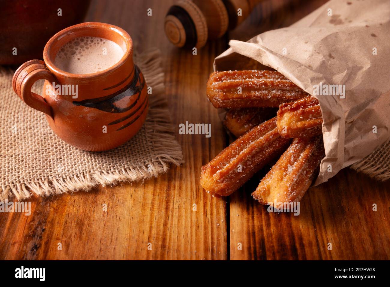 Sugary churro hi-res stock photography and images - Alamy