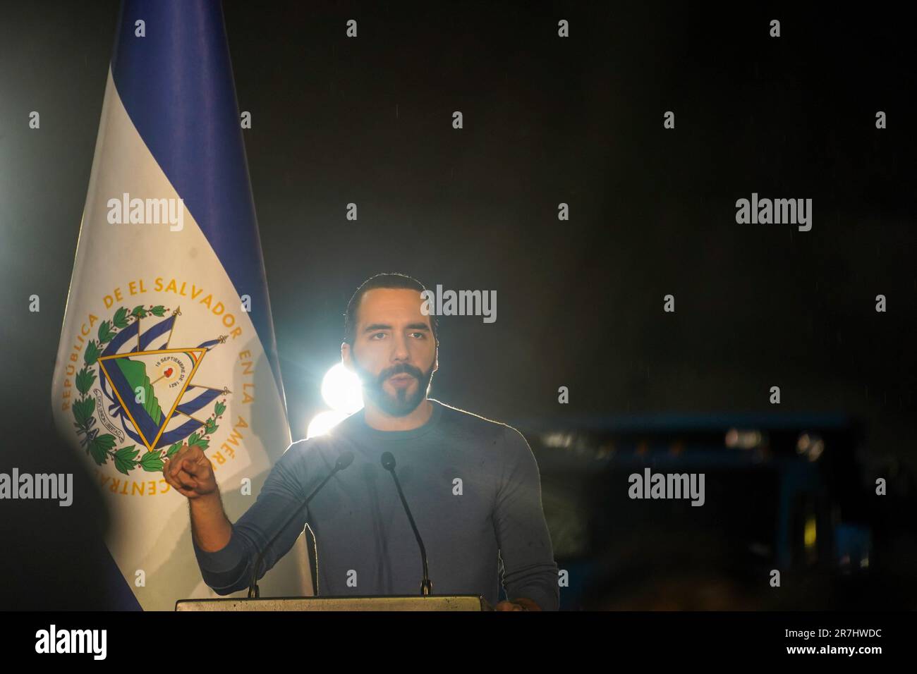 San Salvador, El Salvador. 15th June, 2023. Salvadoran President Nayib ...