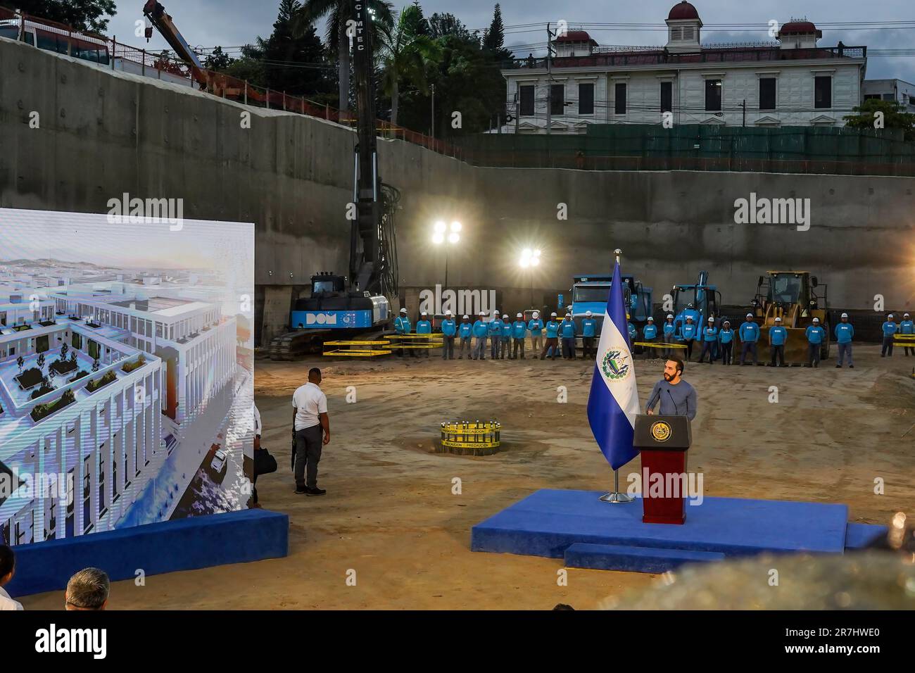 San Salvador, El Salvador. 15th June, 2023. Salvadoran President Nayib ...