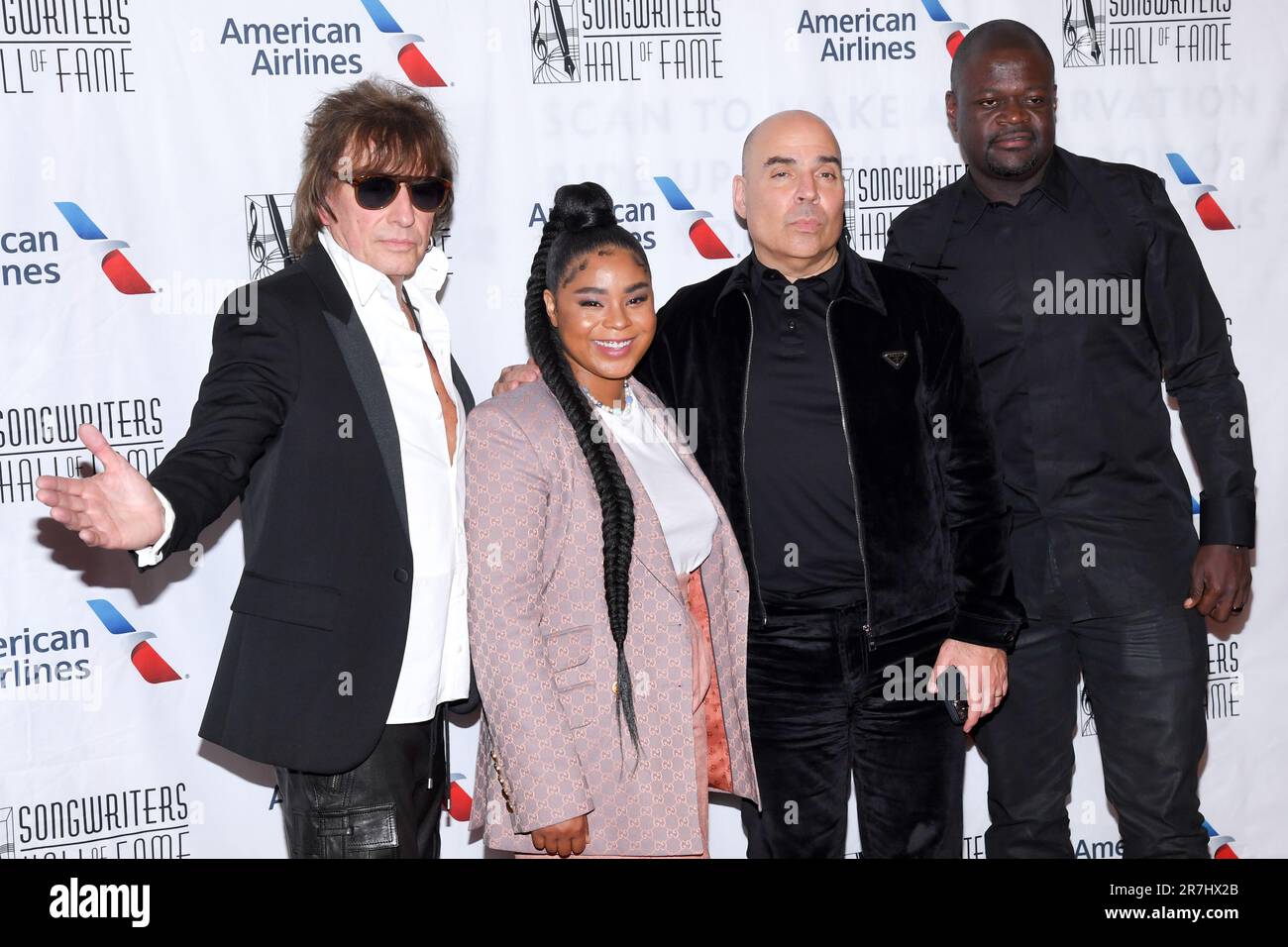 New York, USA. 14th June, 2023. Richie Sambora, Tayla Parx, Merck ...