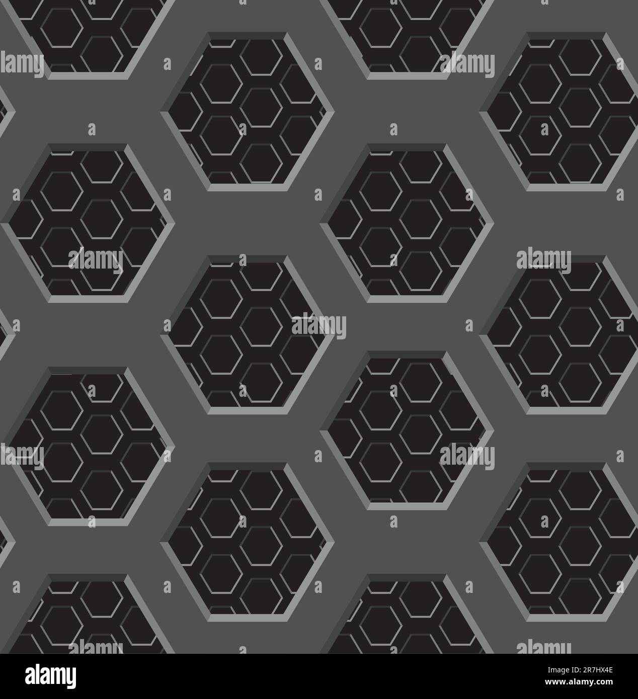 Seamless texture - a two-layer lattice with six-coal apertures vector ...