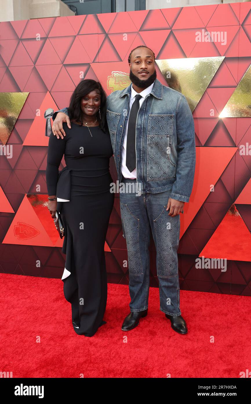 Kansas City, USA. 15th June, 2023. Kansas City Chiefs - Lucas Niang on ...