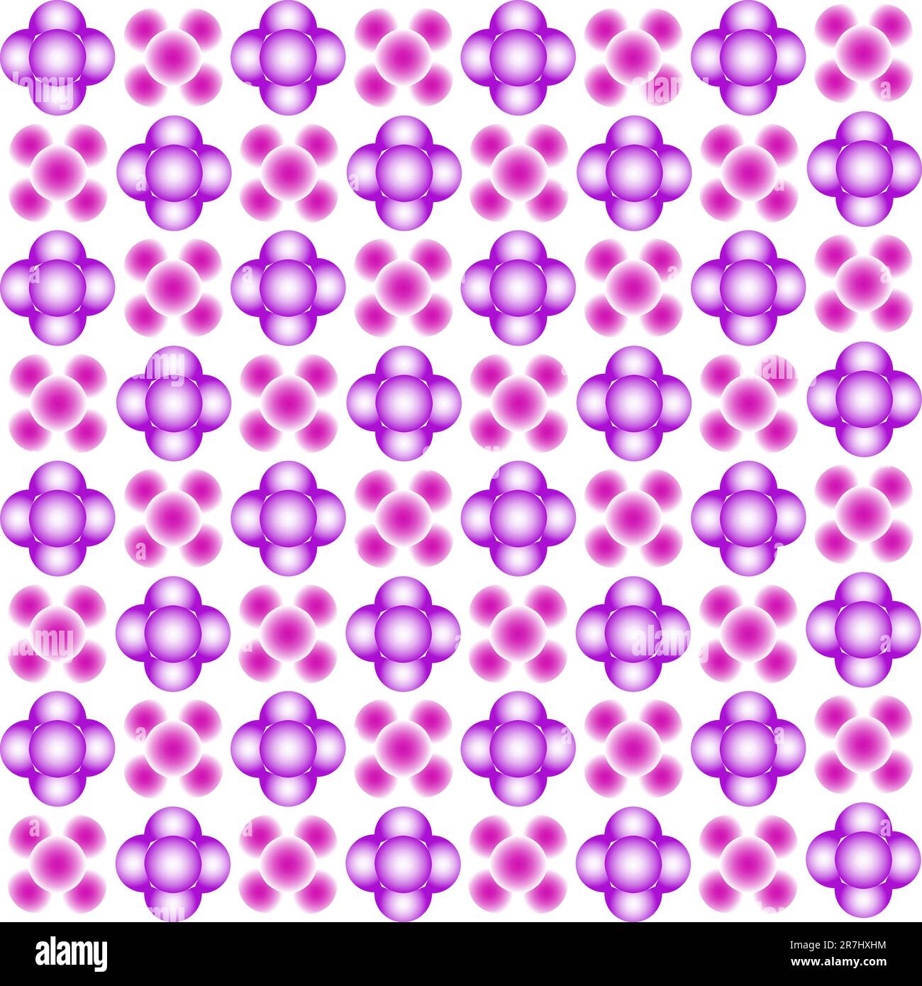 purple bubbles seamless texture, vector art illustration Stock Vector ...