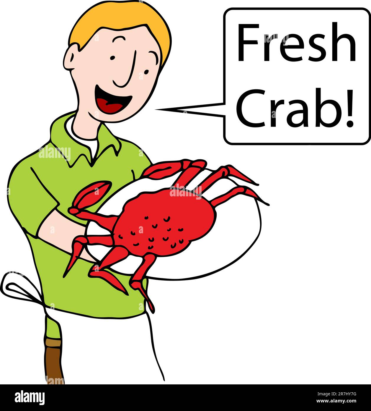 Graphics image man hold Stock Vector Images - Alamy