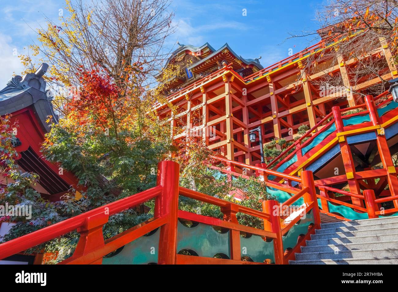 Saga, Japan - Nov 28 2022: Yutoku Inari shrine in Kashima City, Saga ...
