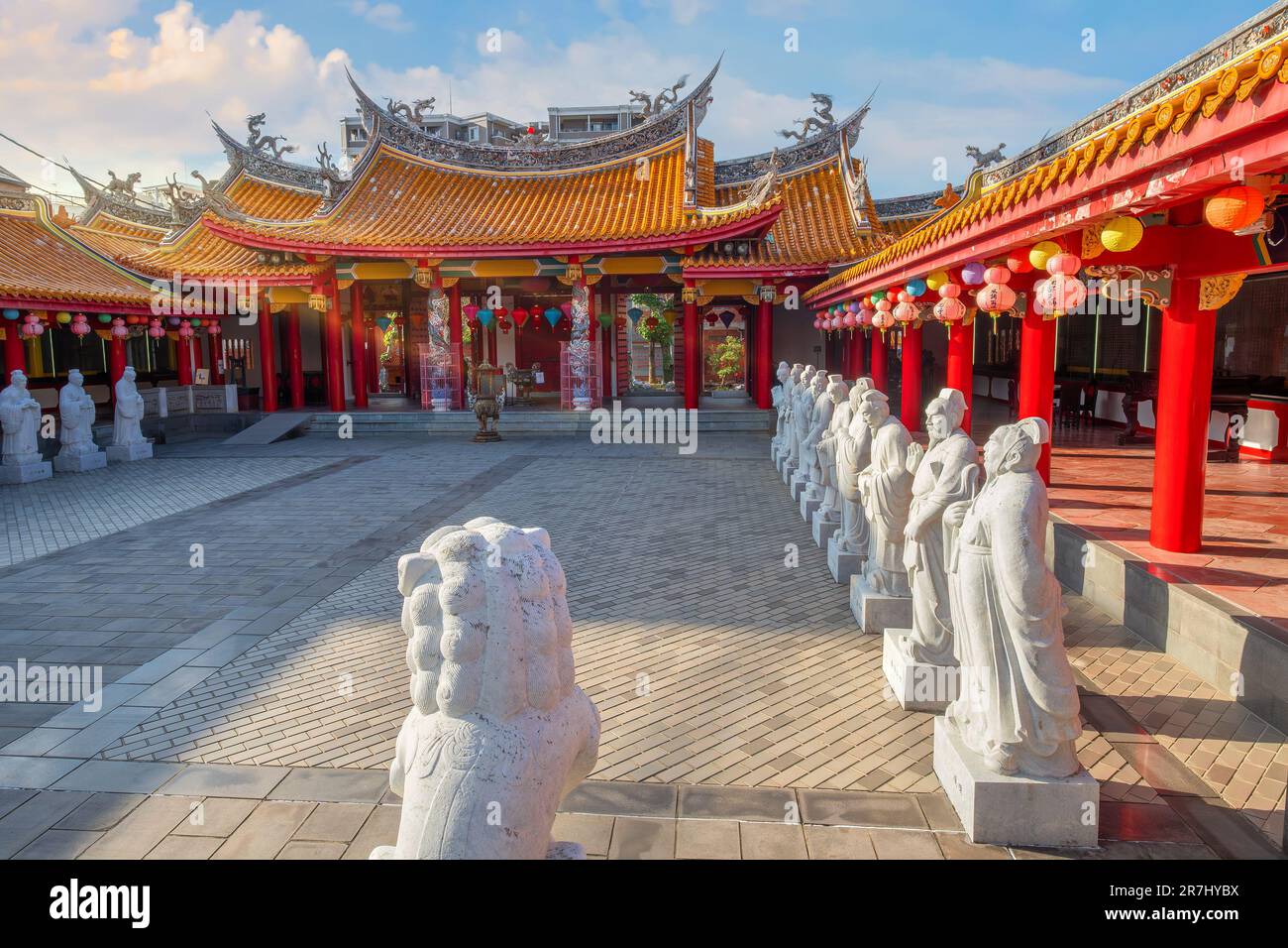 Nagasaki, Japan - Nov 28 2022: Confucius Shrine (Koshi-byo) built in ...