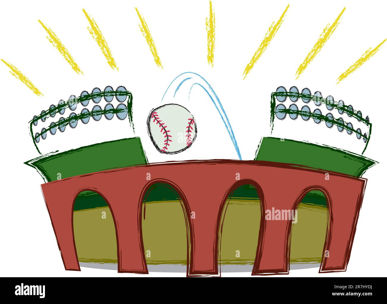 Home park stadium Stock Vector Images - Alamy