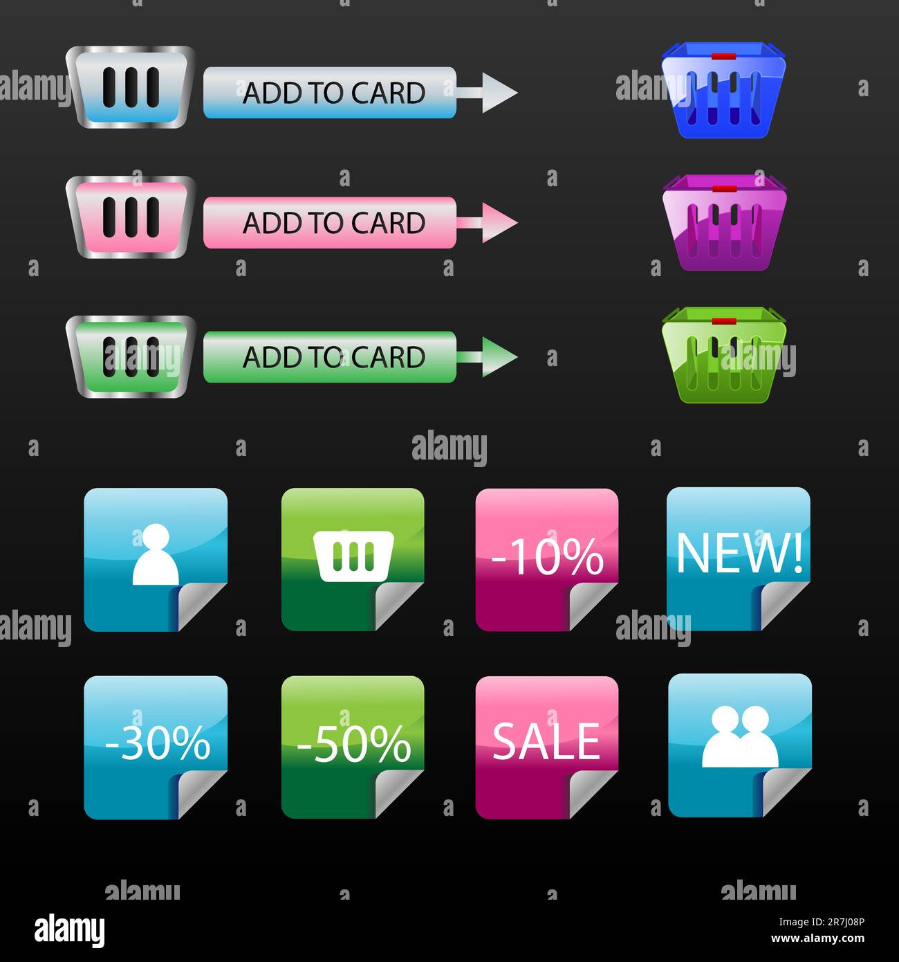Shopping image Stock Vector Images - Alamy