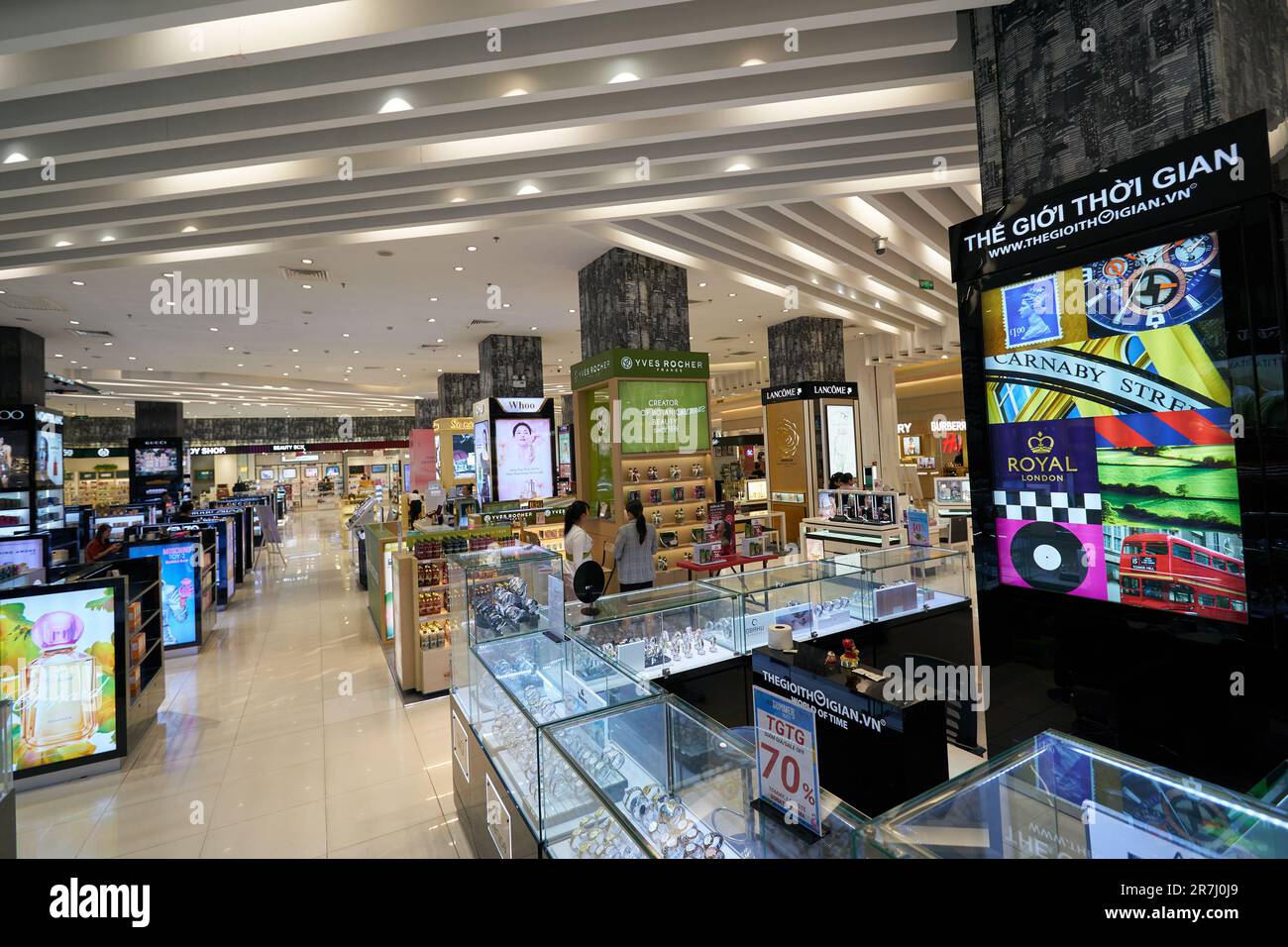 HO CHI MINH CITY, VIETNAM - CIRCA MARCH, 2023: interior shot of ...