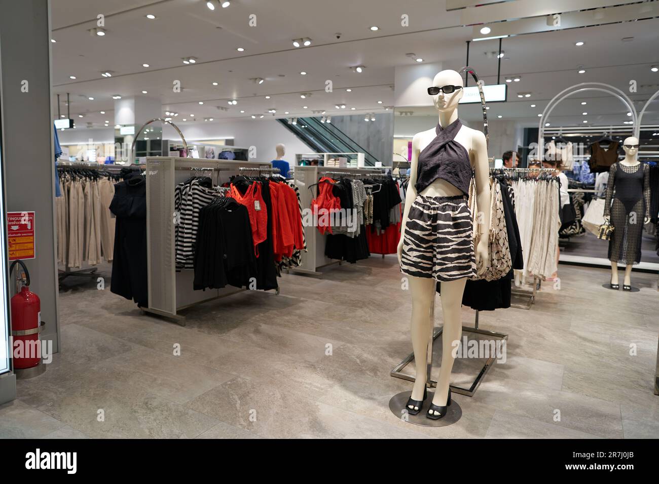 PATTAYA, THAILAND - CIRCA APRIL, 2023: dressed mannequin as seen at H ...