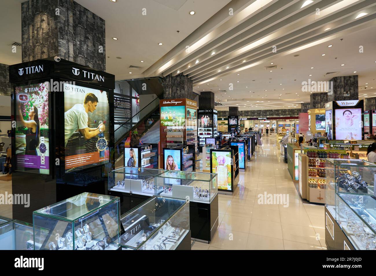 HO CHI MINH CITY, VIETNAM - CIRCA MARCH, 2023: interior shot of ...