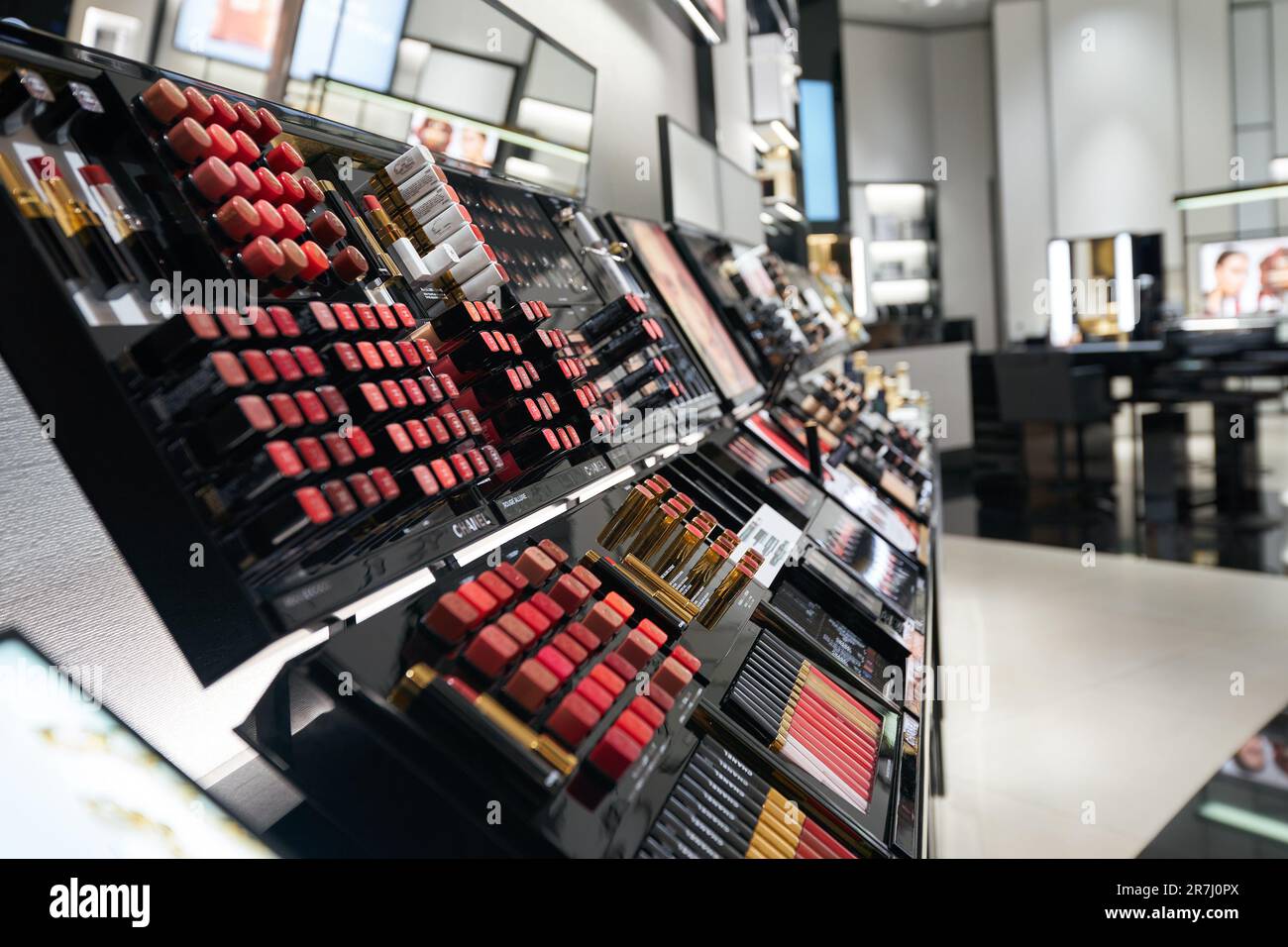 HO CHI MINH CITY, VIETNAM - CIRCA MARCH, 2023: Chanel products on ...