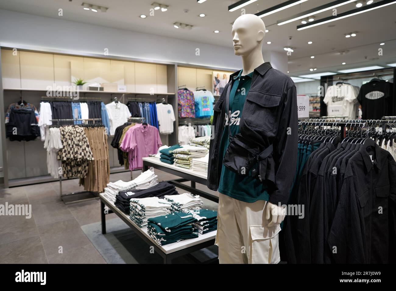 PATTAYA, THAILAND - CIRCA APRIL, 2023: dressed mannequin as seen at H ...