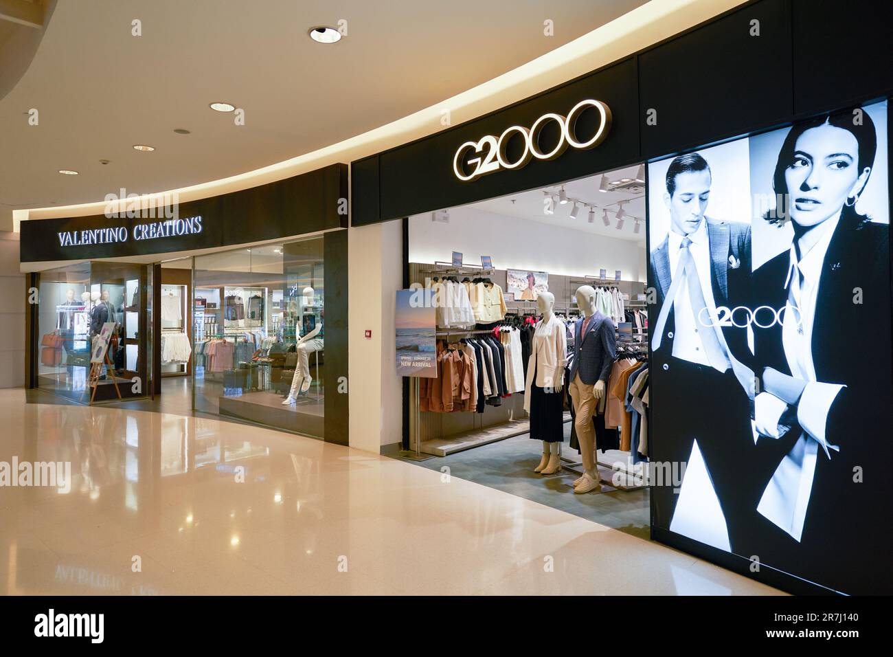 HO CHI MINH CITY, VIETNAM - CIRCA MARCH, 2023: entrance to G2000 store ...